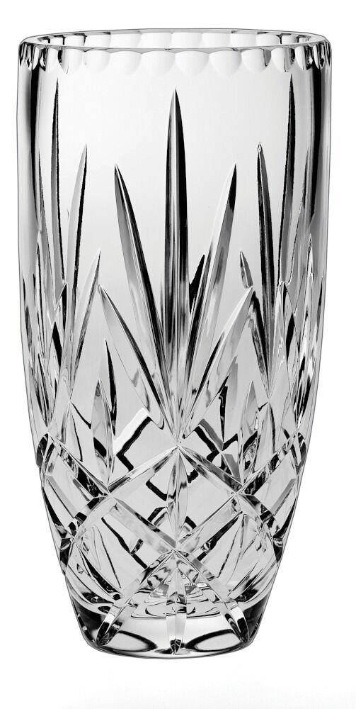 Bohemia Crystal Sheffield - Barrel Vase 25.5cm - Li'l Treasures UK