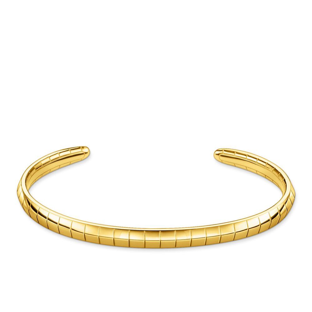 Thomas Sabo Bangle - Snake Yellow Gold - Li'l Treasures UK